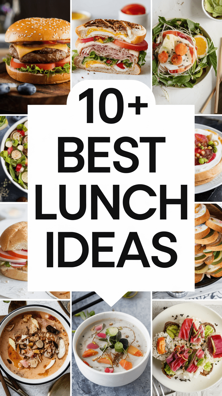 10+ Best Lunch Ideas