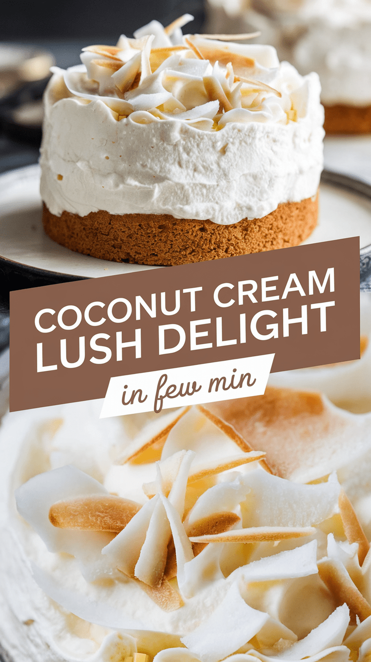 Coconut Cream Lush Delight